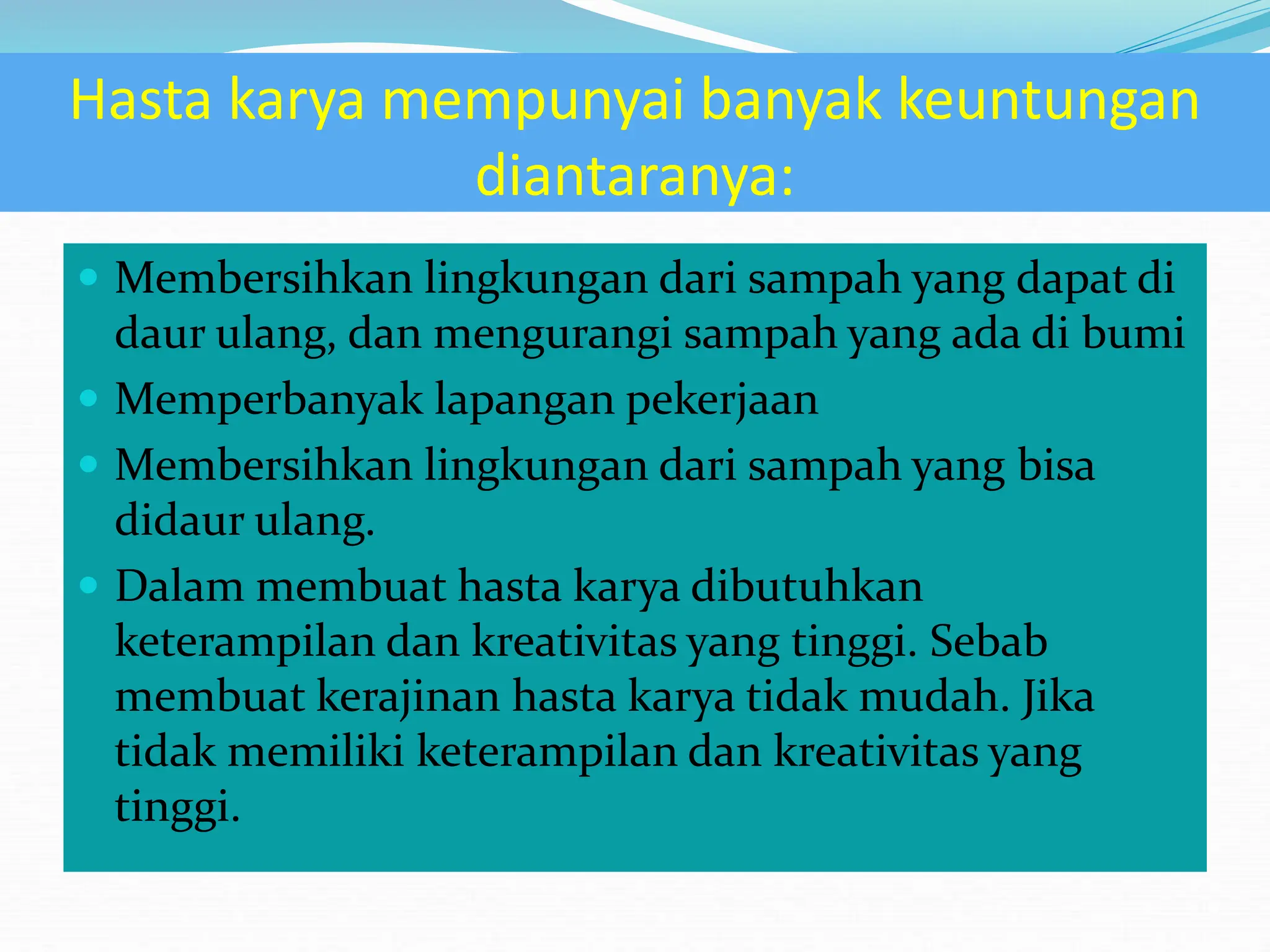 Hasta-Karya-Kelas-pramuka-seni dimas.ppt