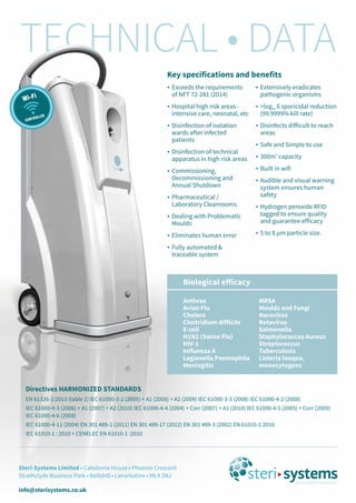 Steri-Air Brochure 03 (300cubic) | PDF