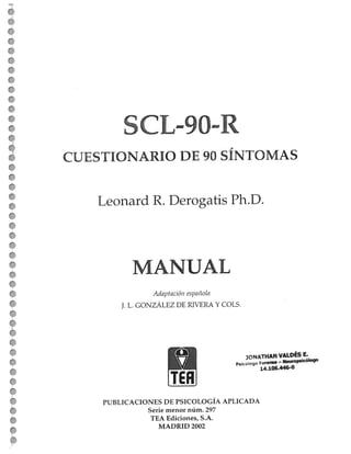 Manual-SCL-90R | PDF