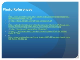 Opto Electronics Devices amoled display.pptx