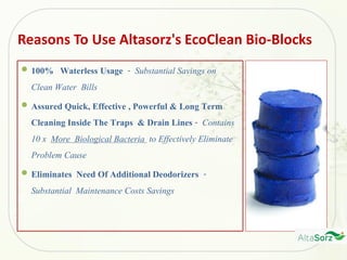 AltaSorz Waterless Urinal solution (1) | PDF