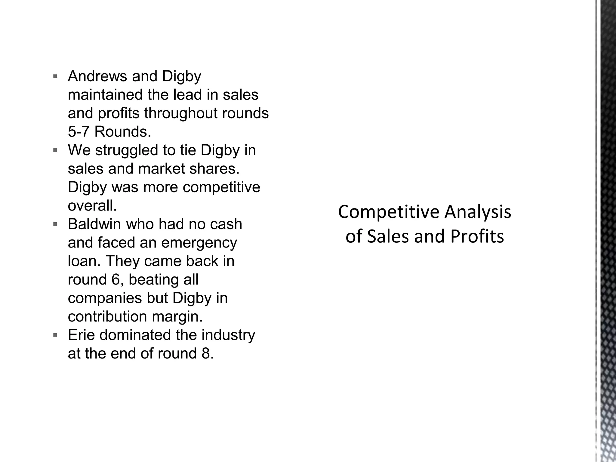 Capsim Power Point_ Chester 57 | PPTX