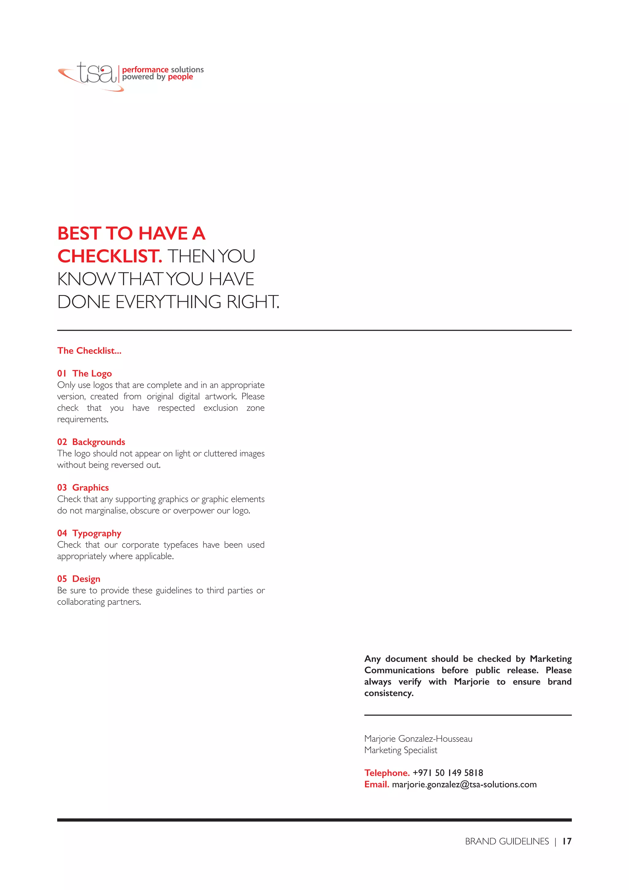 TSA Solutions_Corporate Branding Guidelines_Sept2015 | PDF