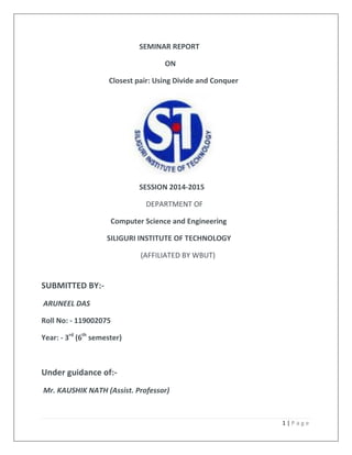 Seminar Report (Final) | PDF