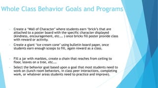 Developing your class room behavior management plan | PPTX