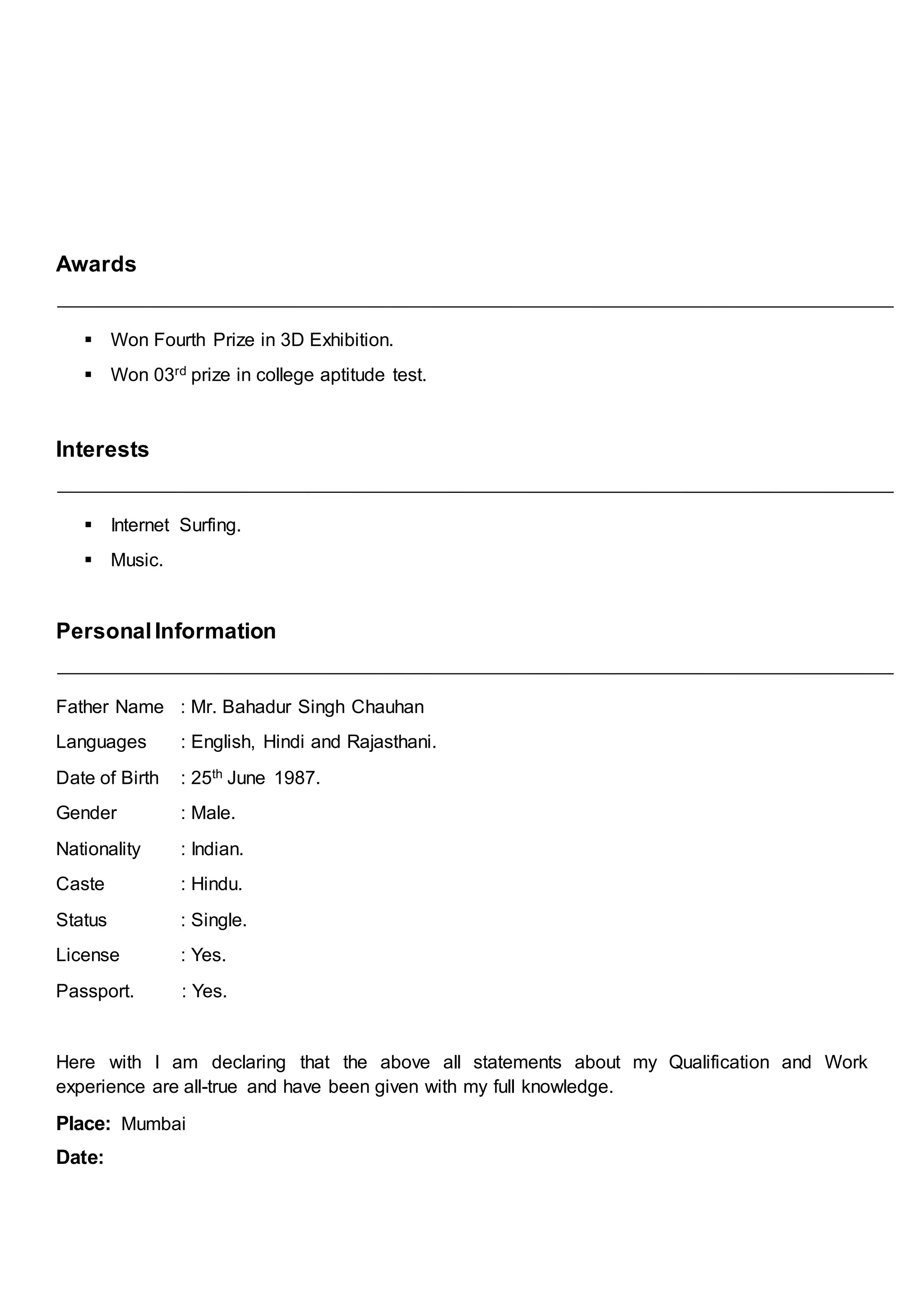 KARAN SINGH RESUME | DOCX | IT and Internet Support | Internet