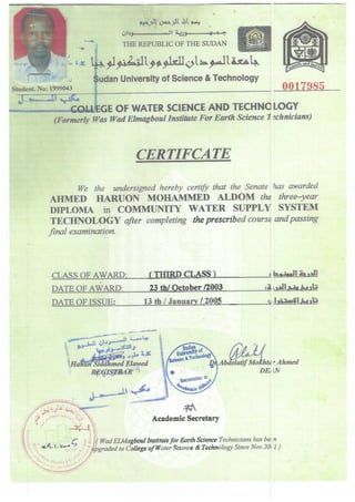 aldom-certificate | PDF