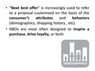 Tailoring Next Best Offers (NBOs) using Real Time Big Data Analytics | PPTX