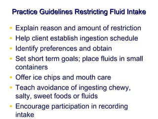 fluid, electrolytes, acid base balance | PPT