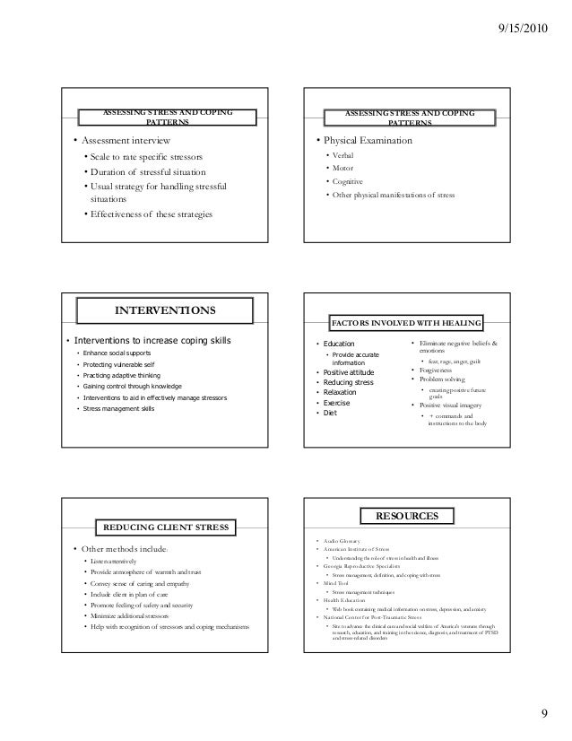 stress adaptation process