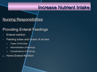 8 nutrition - nursing | PPT