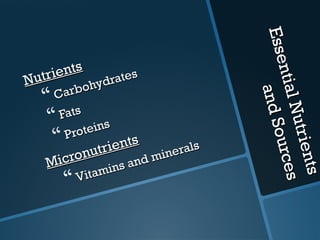 8 nutrition - nursing | PPT