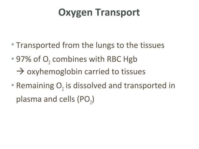 nursing - oxygenation | PPT