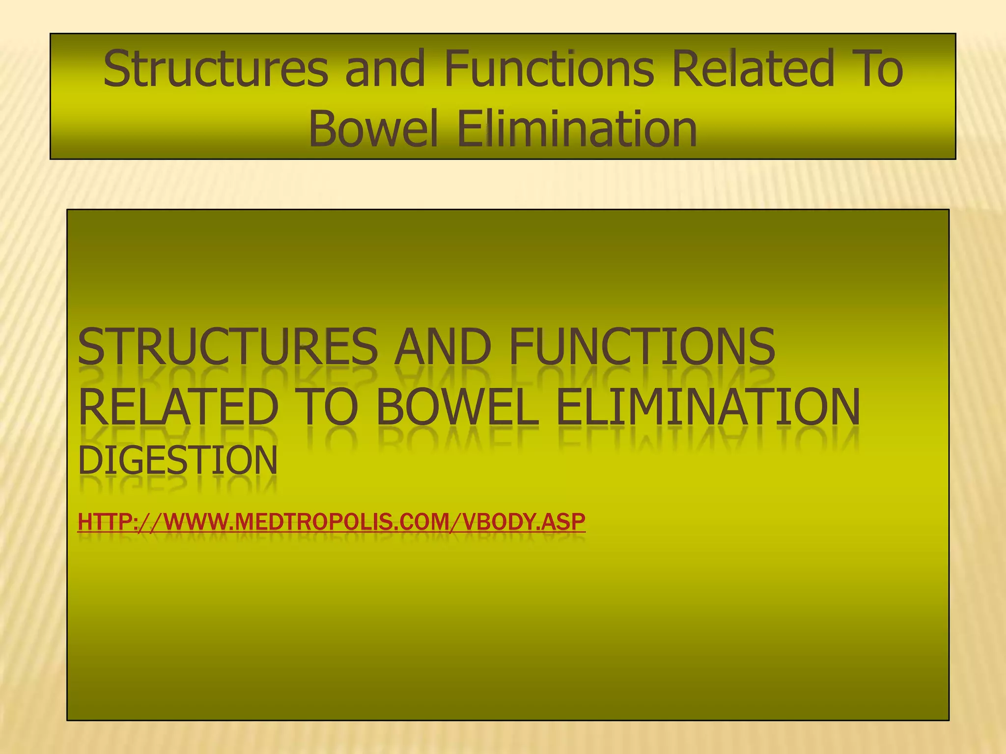 elimination, nursing | PPTX