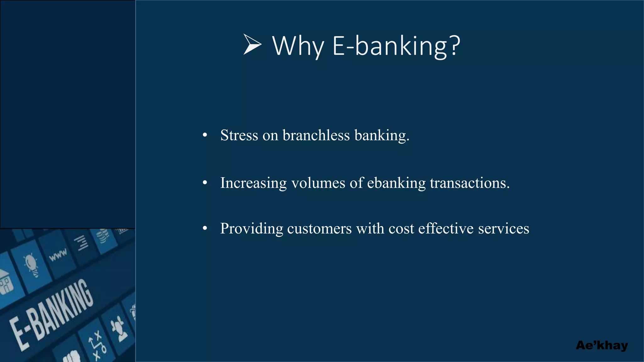 e-banking | PPTX