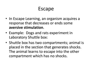 Learning by Consequence PART II_STUDENT COPY | PPTX | Biological ...