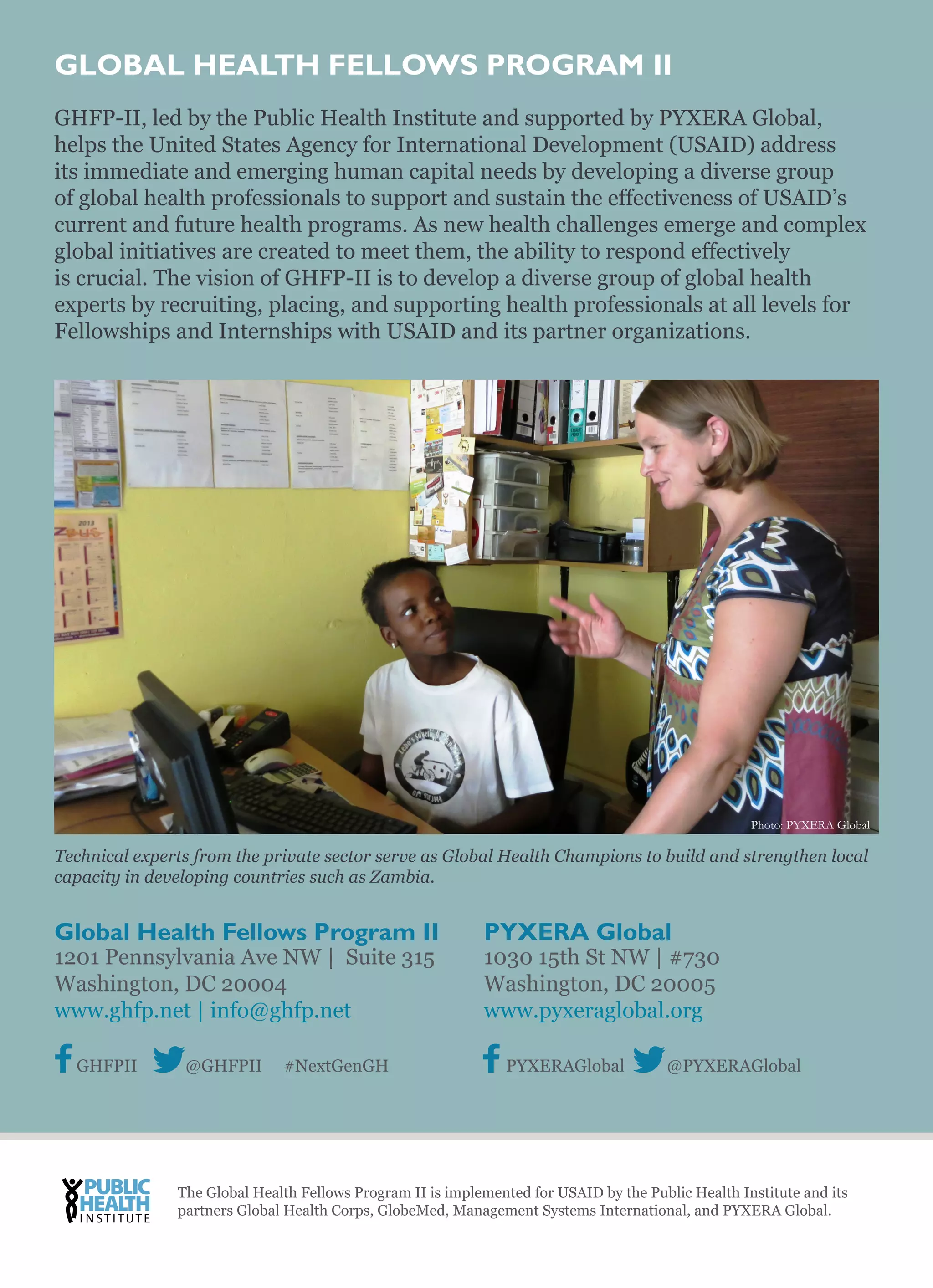 GHFP-II and PYXERA Global | PDF