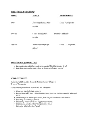 CURRICULUM VITAE | PDF