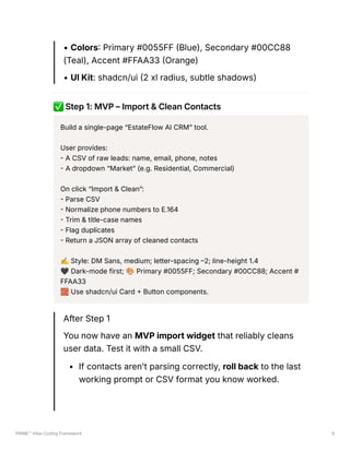 PRIME™ Vibe-Coding Framework: Build No-Code AI Tools With Confidence | PDF