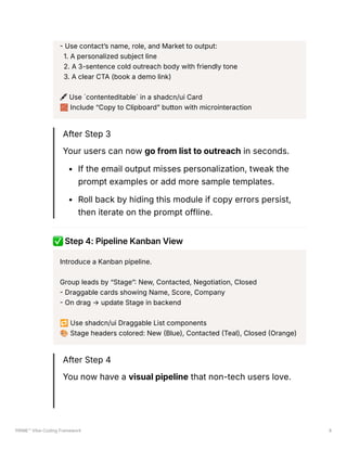 PRIME™ Vibe-Coding Framework: Build No-Code AI Tools With Confidence | PDF