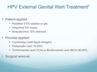 HPV update in pharmacy | PPTX