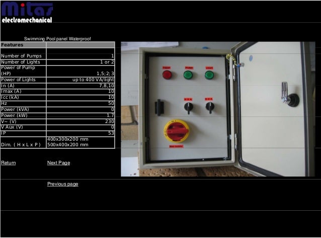 Control Panels Catalogue V1.1