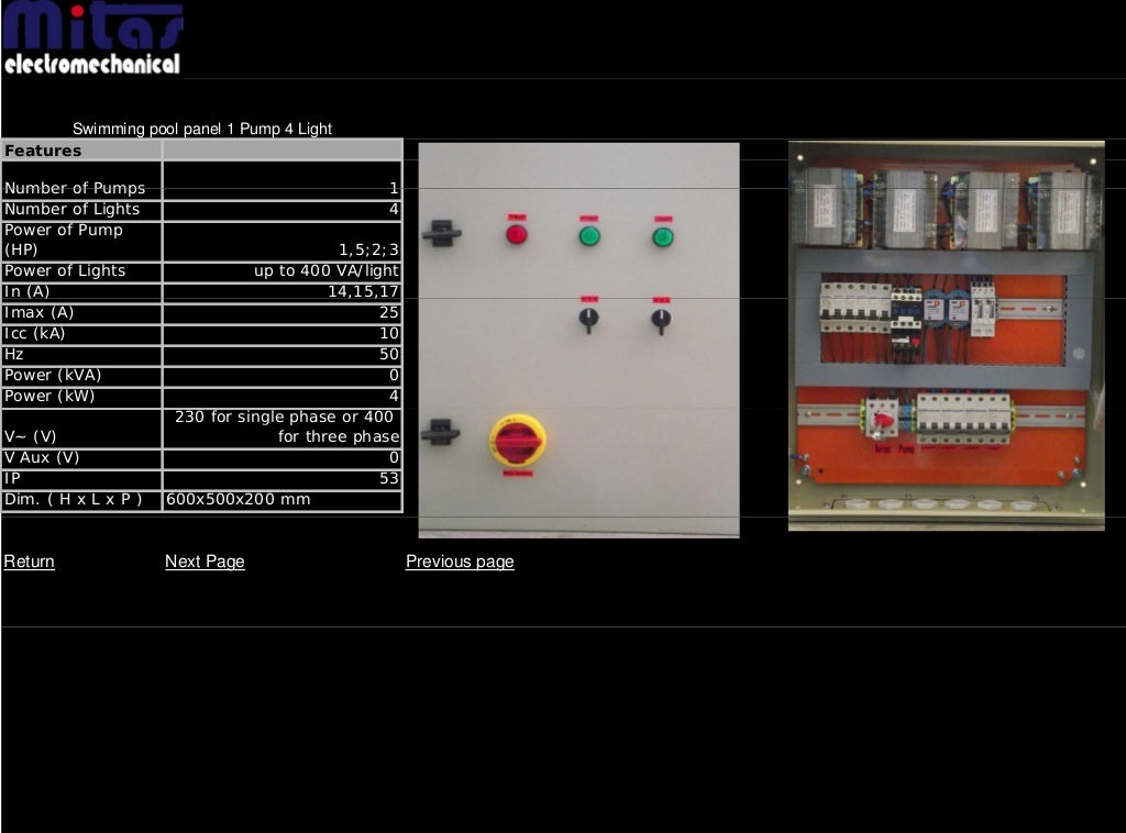 Control Panels Catalogue V1.1
