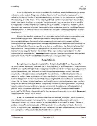 Case Study Medical Device Challenge Part A | PDF