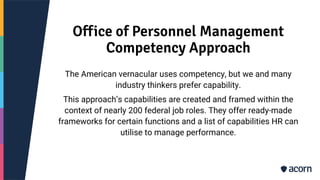 4 Capability Framework Examples | PDF