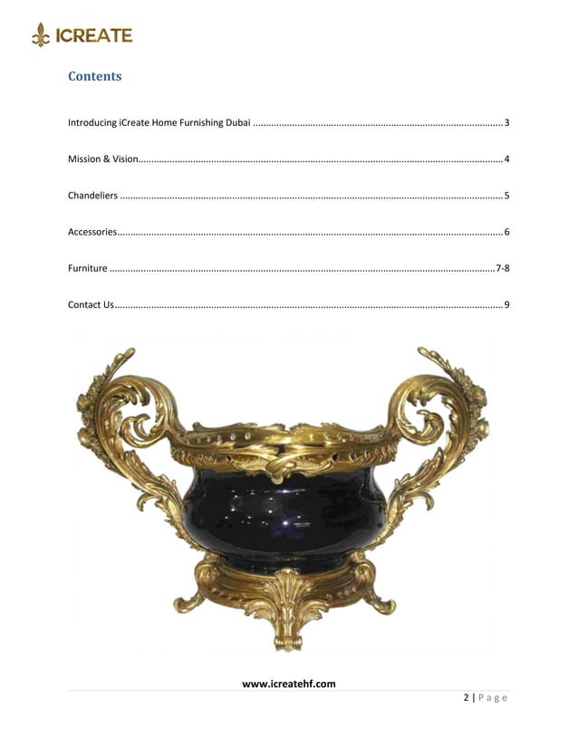 iCreate - Company Profile | PDF