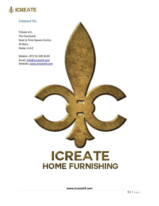 iCreate - Company Profile | PDF