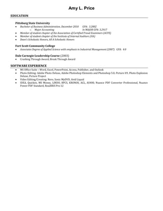 2015_Amy_Price_Resume | PDF
