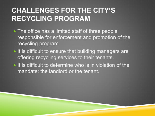 recycling presentation ppt final | PPT