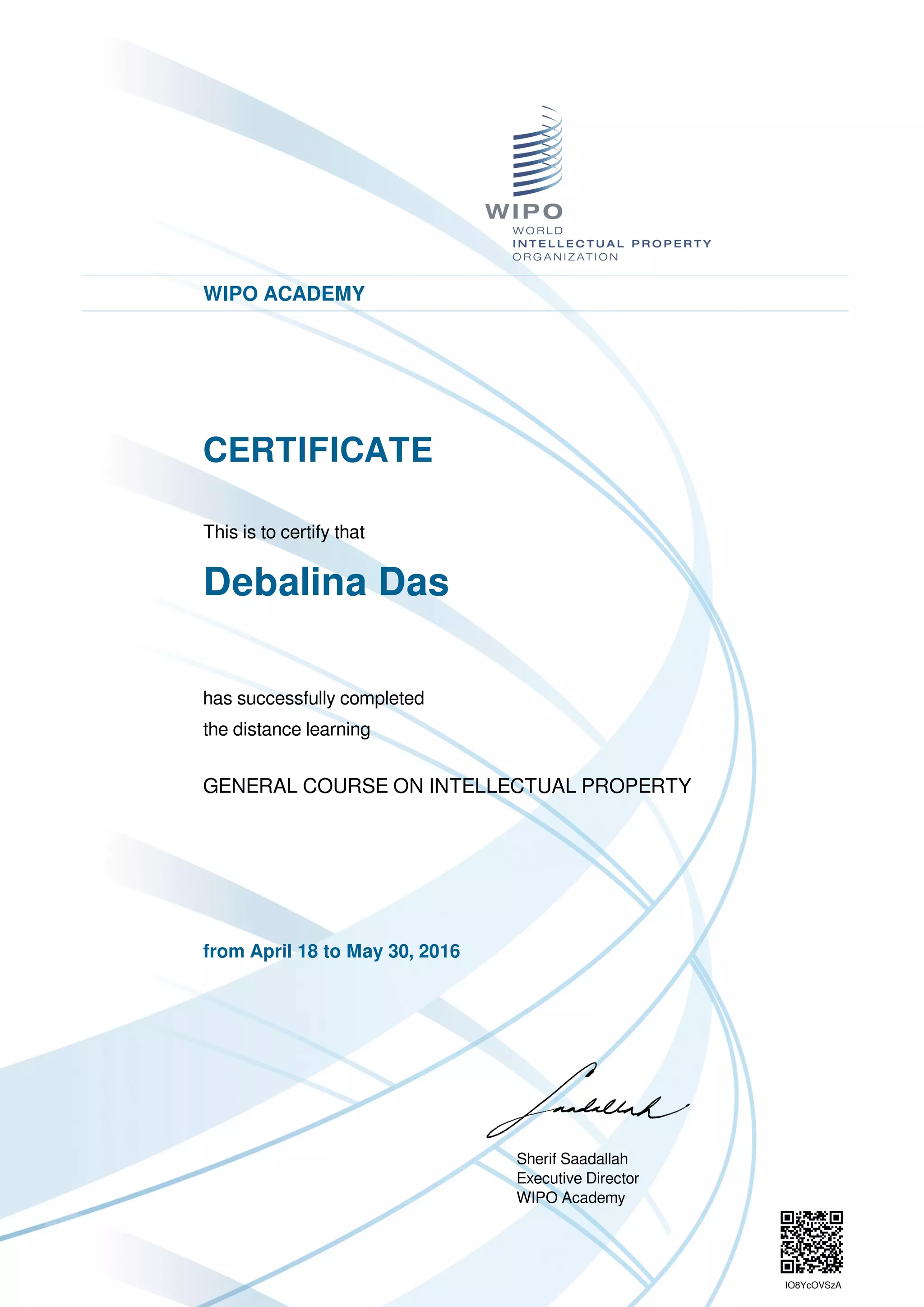 DL101 Certificate | PDF
