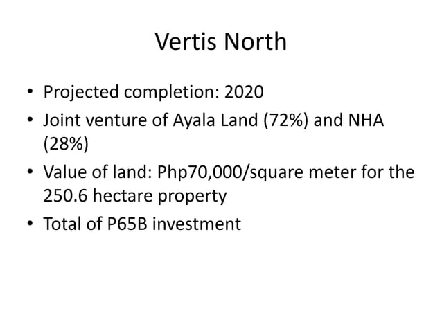 Ricafort, Nicole_Vertis North and SM North Edsa Competitive Study | PDF | Malls & Shopping ...