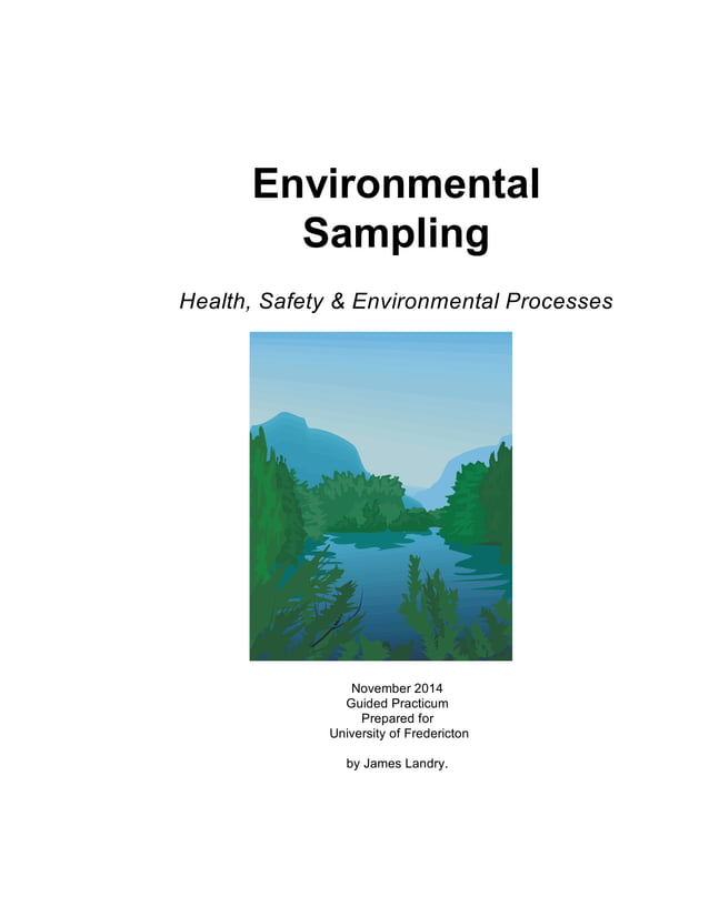 The Principle of Environmental Sampling Guide Practicum James Landry ...