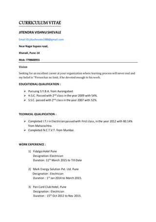 CURICULAM VITE | PDF