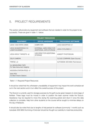 MSc Project Proposal: Comparing Terrestrial Laser Scanning and ...