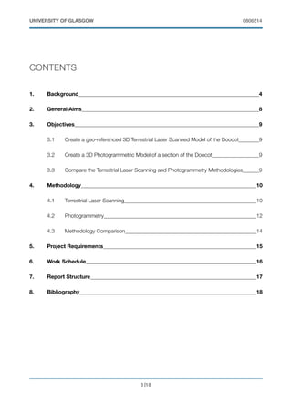 MSc Project Proposal: Comparing Terrestrial Laser Scanning and ...