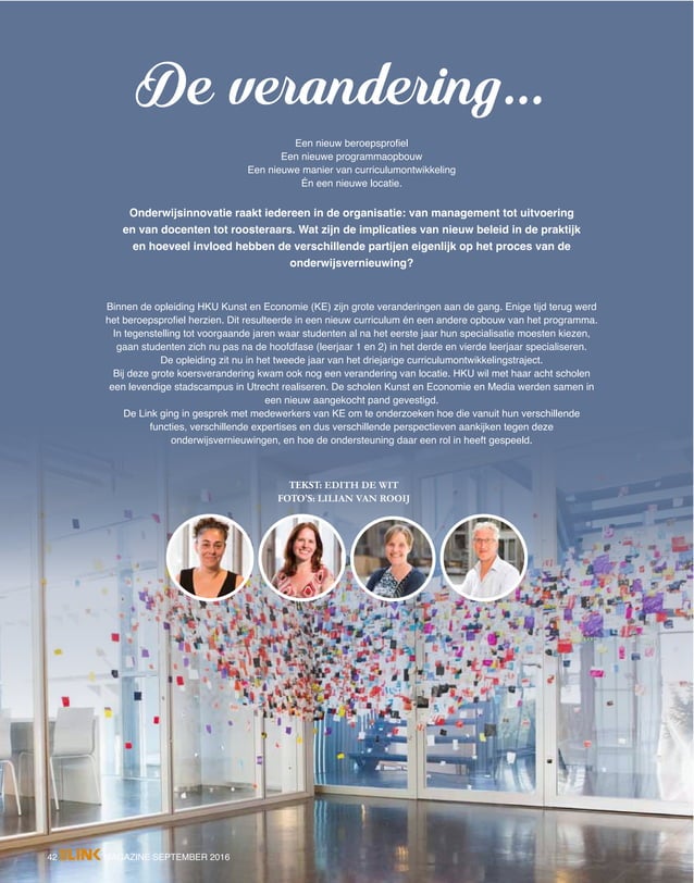 De verandering | PDF