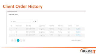 ManageIT ProcurePro | PPT