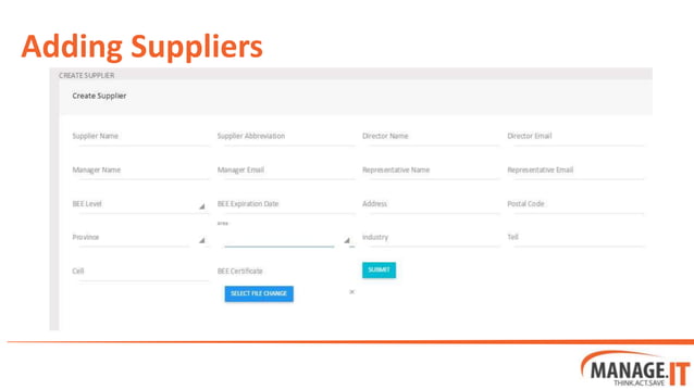 ManageIT ProcurePro | PPT