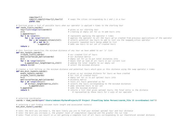 TSP algorithm (Computational Thinking) Dropbox | PDF | Physics | Science