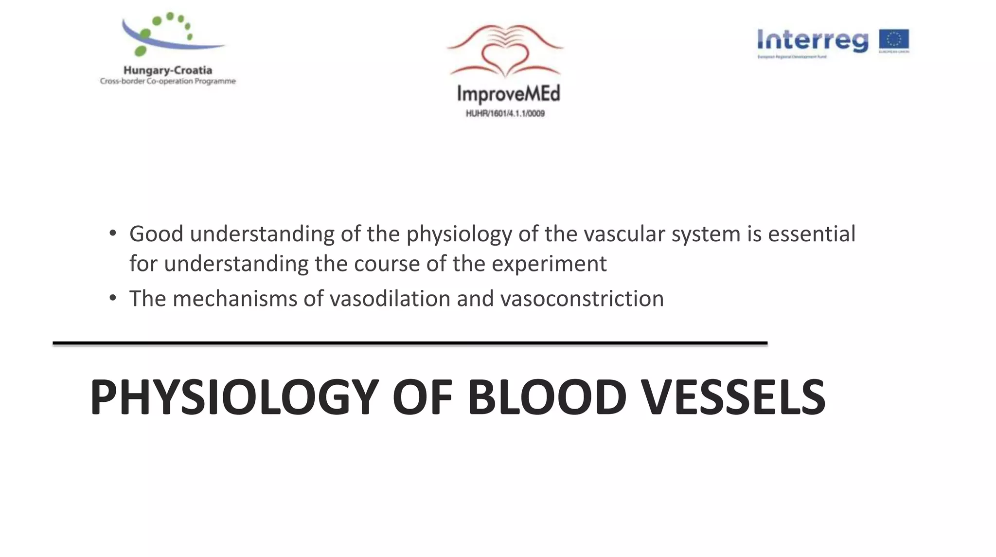 Experiments on isolated vascular rings | PPTX
