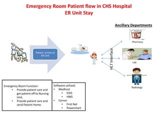 Patient Flow Through a Hospital Combined Charts R4 link only | PPTX