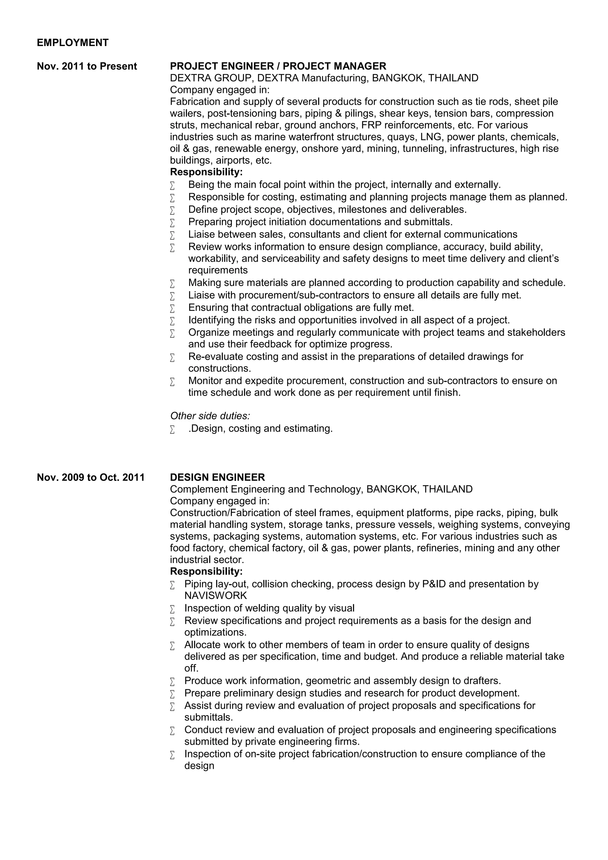 JEFFREY UBALDO CV | PDF