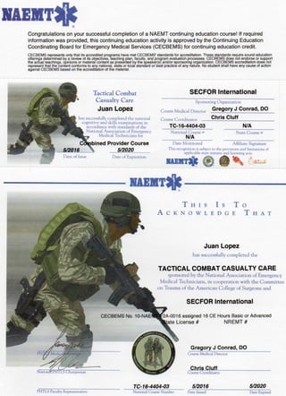 Tactical Combat Casualty Care | PDF