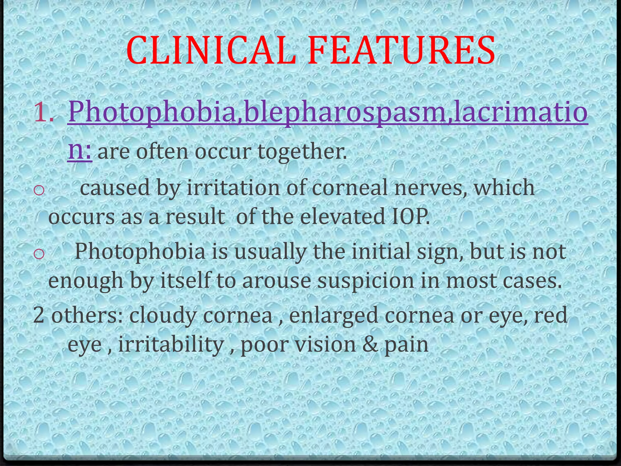 congenital glaucoma part 1 | PPTX