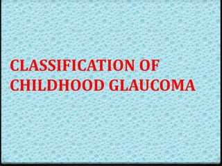 congenital glaucoma part 1 | PPT