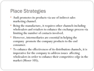 Audi Company Marketing Strategy | PPT